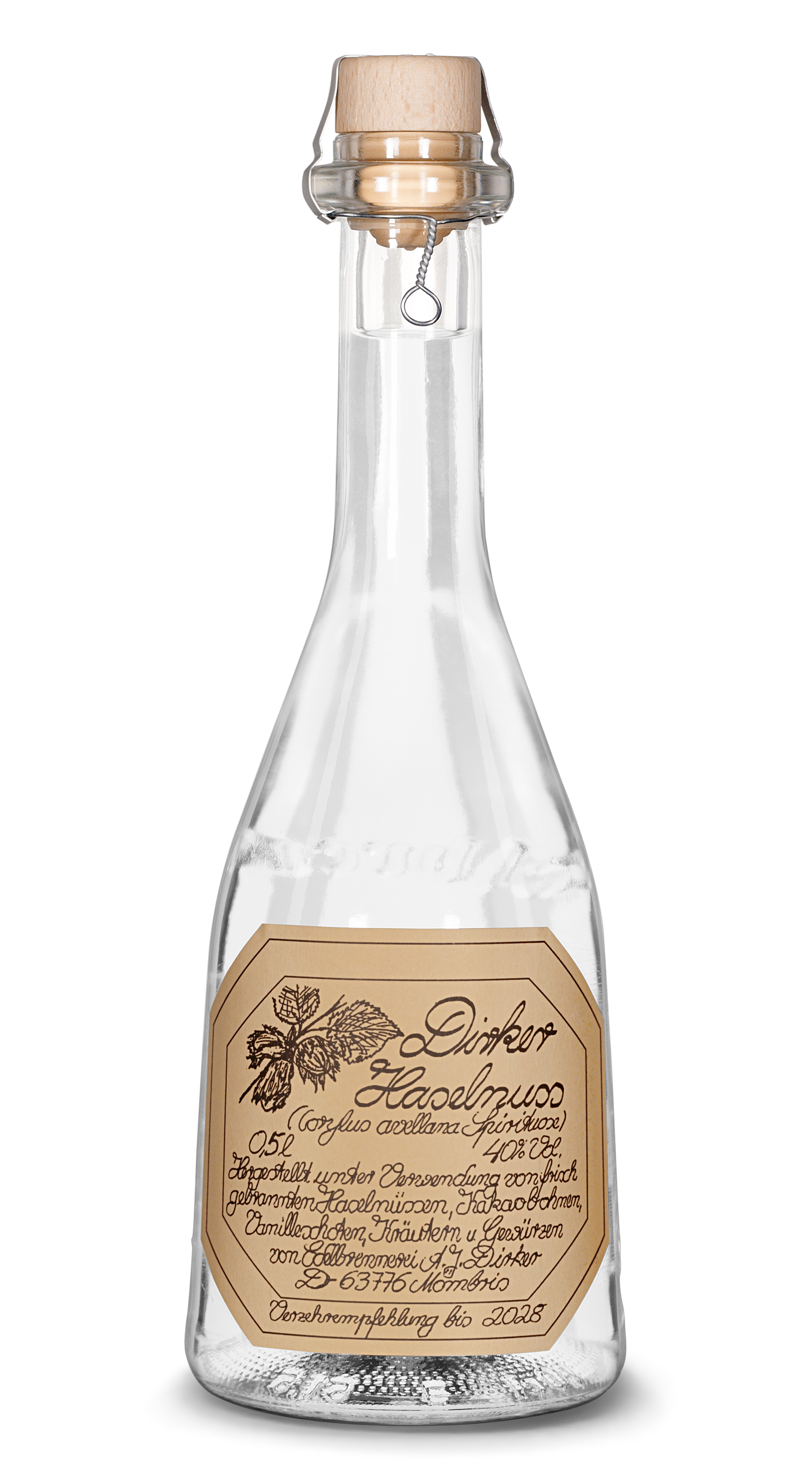 Dirker Haselnuss 0,5 l günstig kaufen | Dr. Kochan Schnapskultur