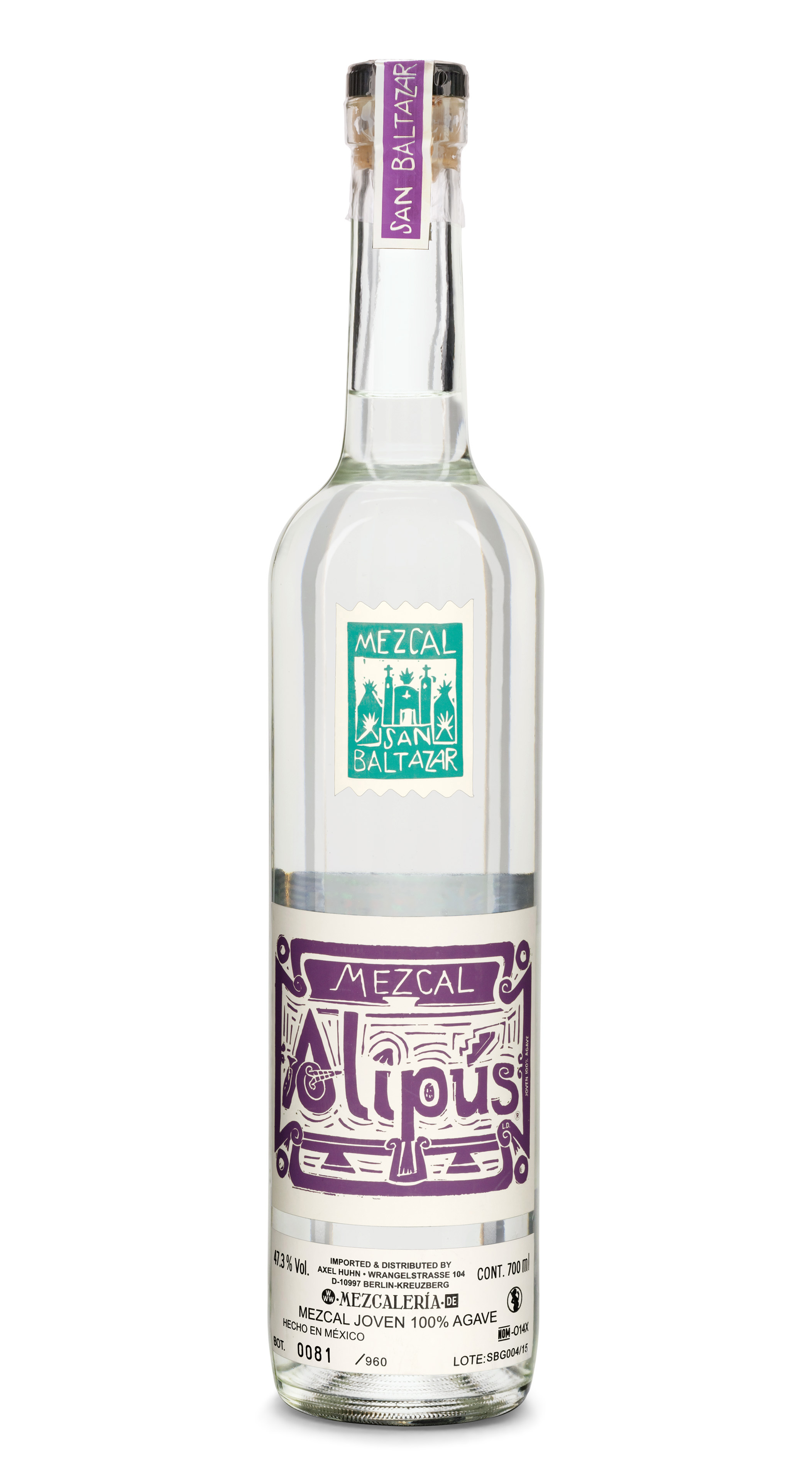 Alipus Mezcal San Baltazar 0,7 l für 52,90 € kaufen bei Dr. Kochan ...